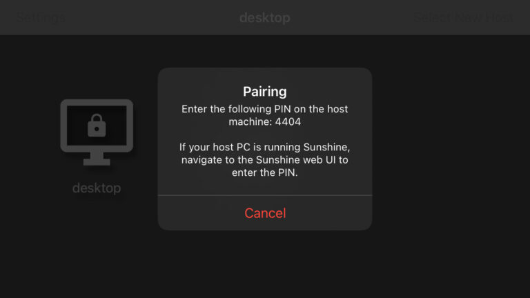 Moonlight用ゲームストリームホスト『Sunshine』の使い方 | INGSTE | イングスト
