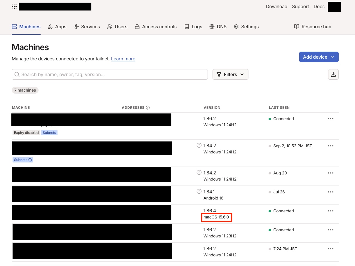 tailscale導入手順を1から説明します【Mac編】 | INGSTE | イングスト